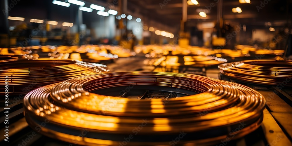 Metal coils in metalworking sector for annealing and wire drawing ...
