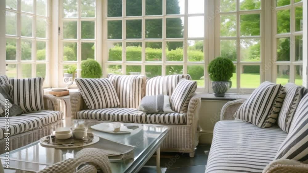 Cottage conservatory room decor, interior design and house improvement ...