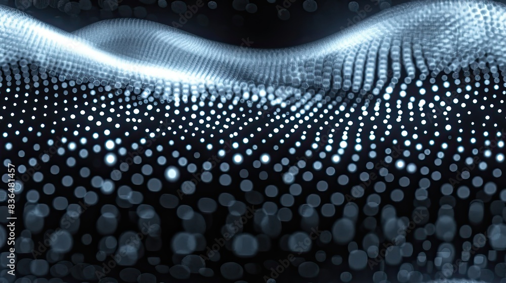 parallel lines made of tiny dots, black and white texture map, very ...