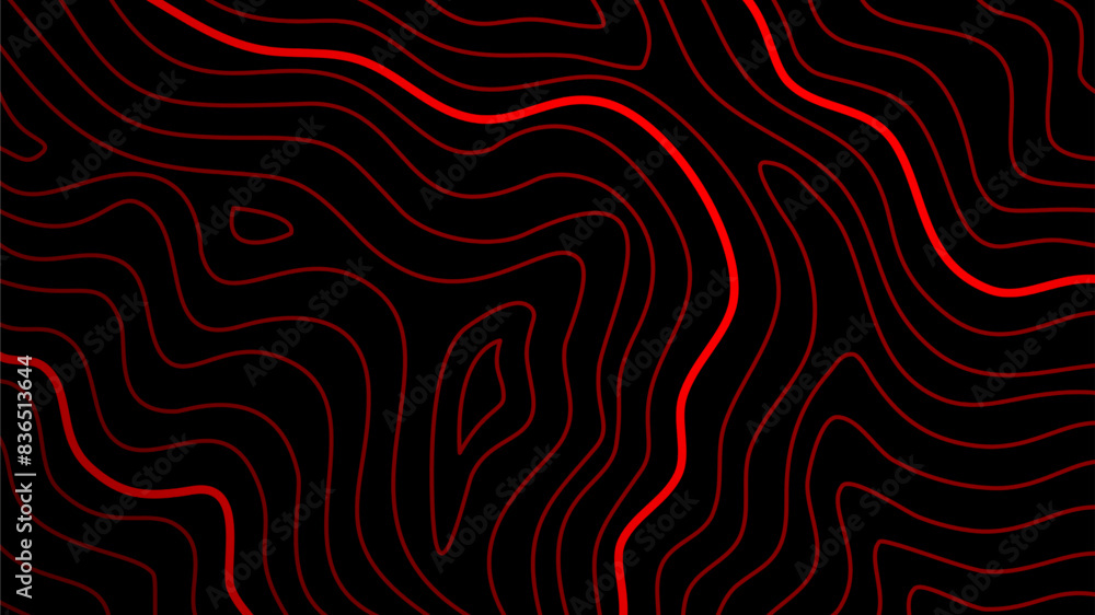 contour lines background. abstract wavy background. Topographic map ...