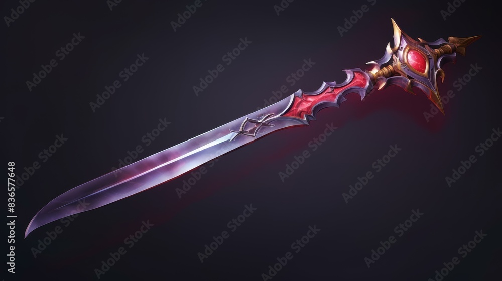 Explore the realm of heroic fantasy with this highresolution image of a ...