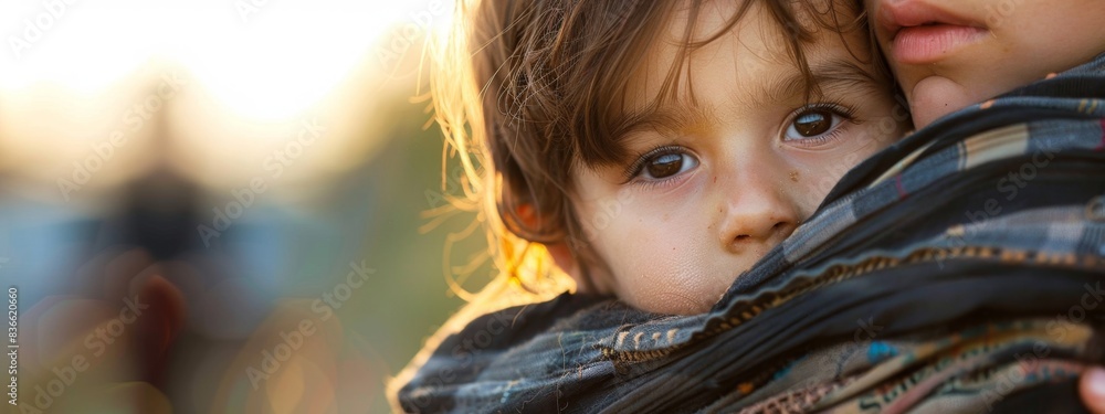 World Refugee Day, poor families, left-behind children, innocent ...