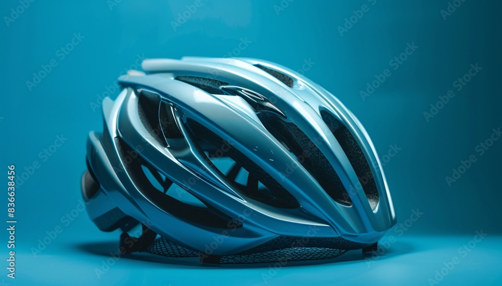 Aerodynamic Cycling Helmet at Summer Olympics Sporting Event Stock ...