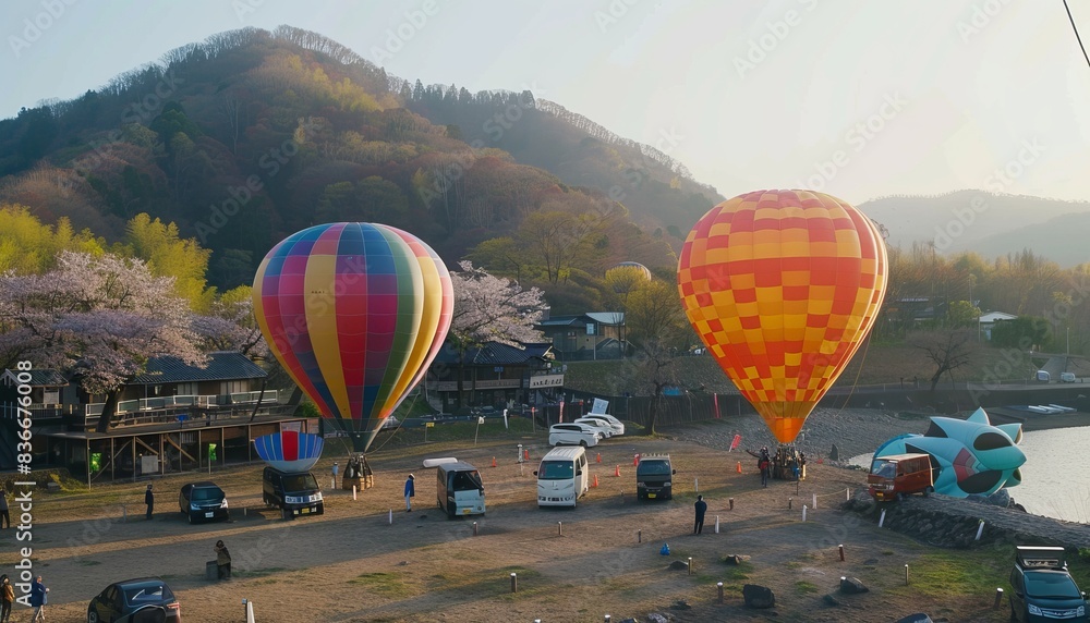 Soaring High: Hot Air Balloon Test Drive at Hot Spring Haven of Atami ...