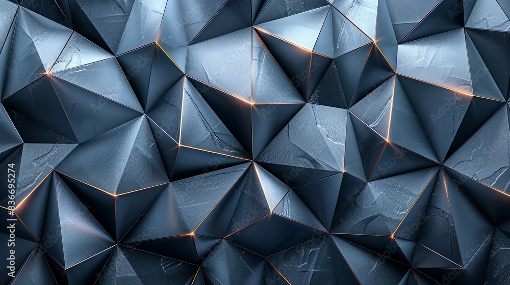 Clean and sleek geometric background with a focus on sharp angles and ...