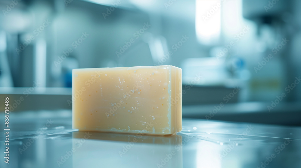 Antibacterial Soap Bar in a Clinical Setting Stock Photo | Adobe Stock
