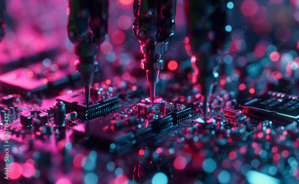 Extreme ultraviolet lithography (EUV) process in AI chip manufacturing ...