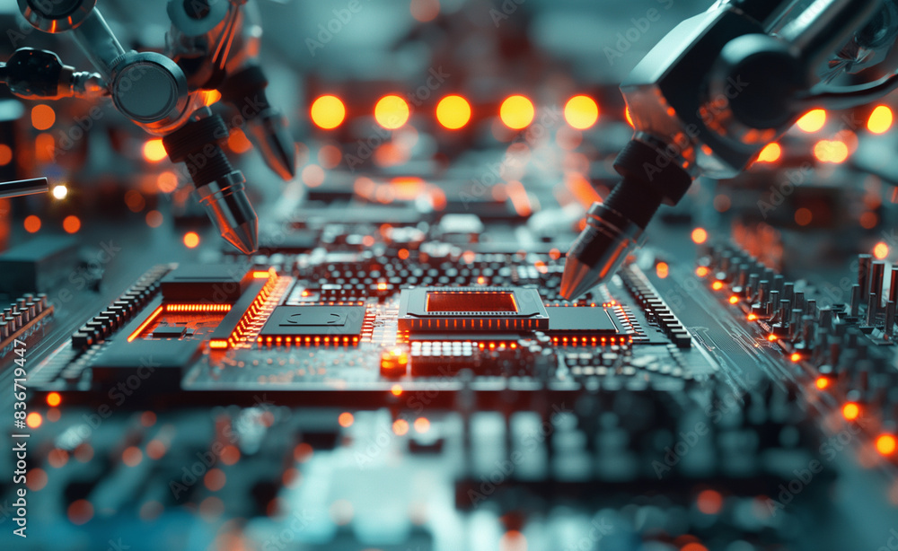 Atomic layer deposition (ALD) process in AI chip production, focusing ...