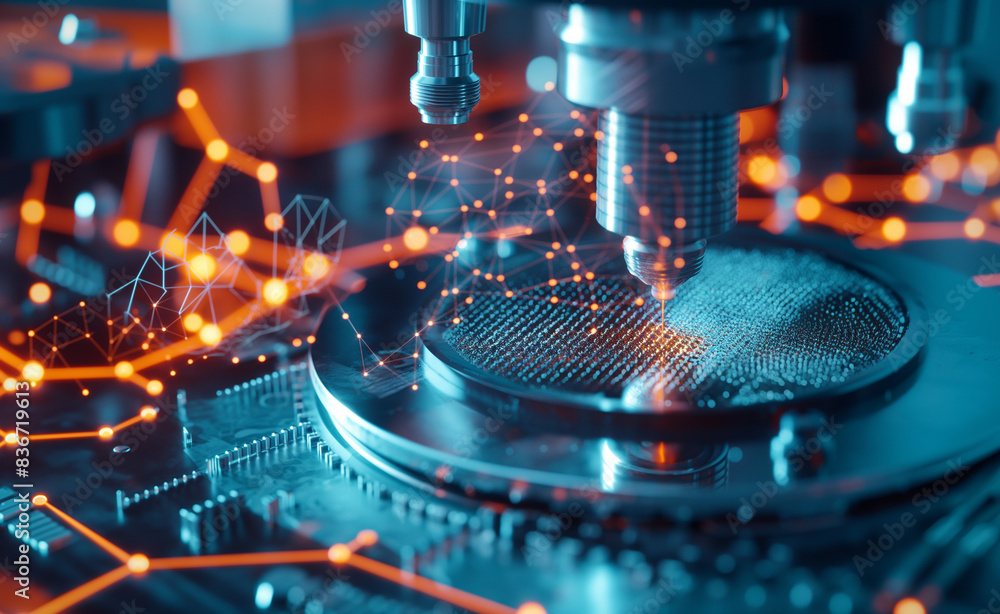Atomic layer deposition (ALD) process in AI chip production, focusing ...