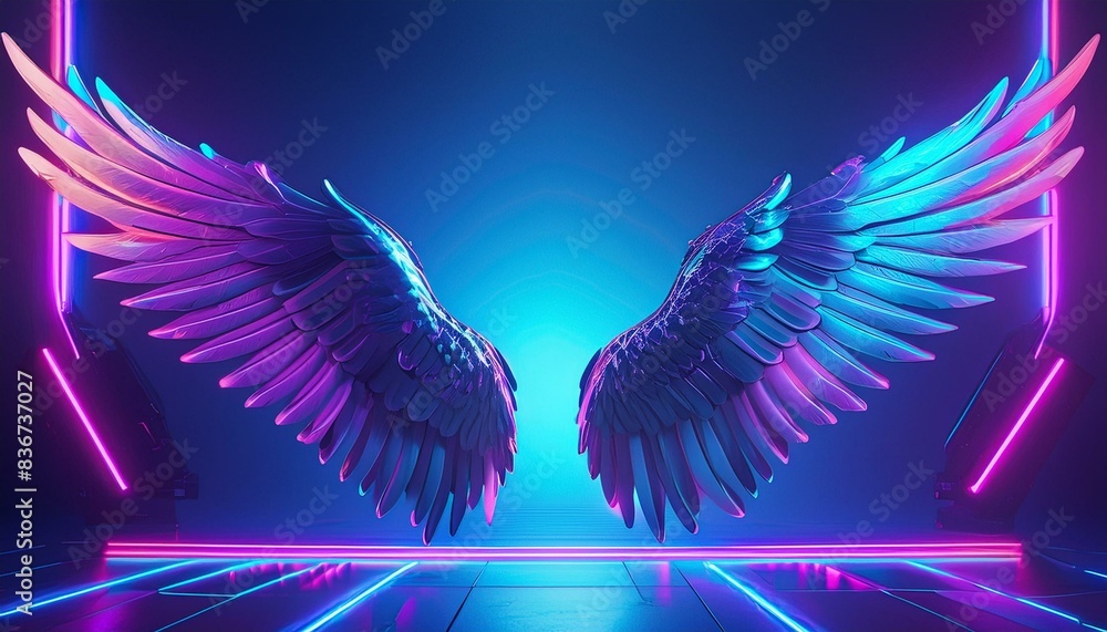 background with wings, wallpaper angel wings, angel wings on black ...