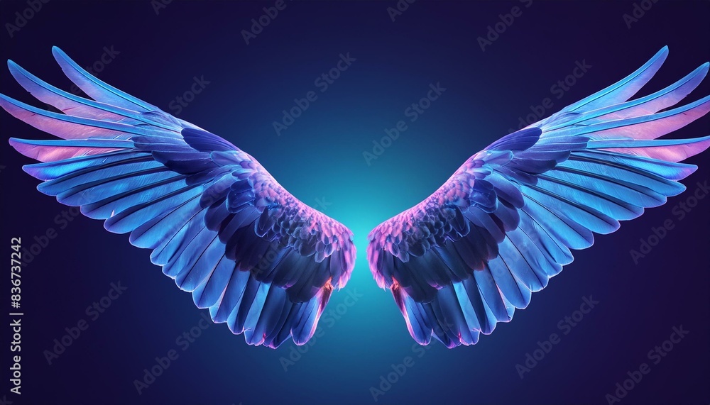 background with wings, wallpaper angel wings, angel wings on black ...