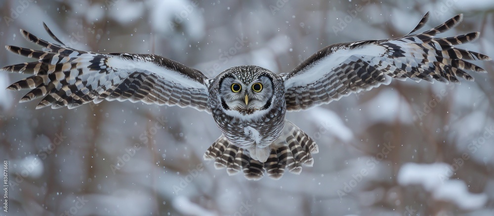 Boreal Owls, also known as Tengmalm's Owls, are truly majestic ...