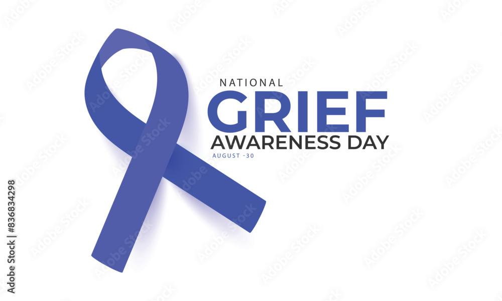 National Grief awareness day. background, banner, card, poster ...