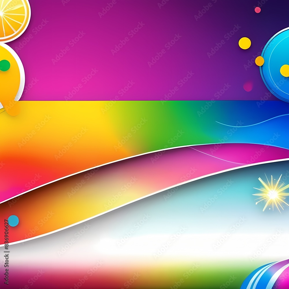 Fluid colorful gradient shapes composition. for presentation design ...