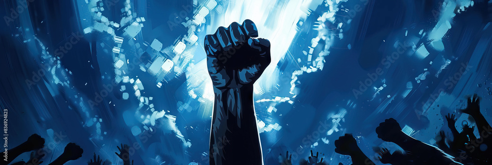 Freedom (Blue): Represents the desire for liberty and independence that ...