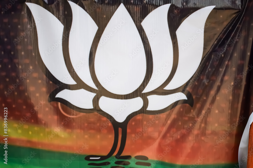 New Delhi, India - May 23 2024 - Bharatiya Janata Party Logo of Indian ...