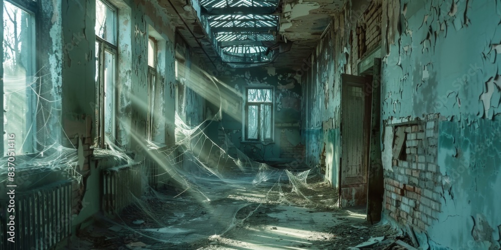 Resilient Beauty: Majestic Ruins Embraced by Vibrant Butterflies (4K ...