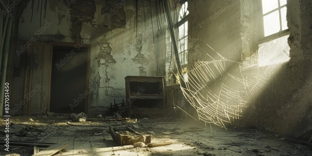 Resilient Beauty: Majestic Ruins Embraced by Vibrant Butterflies (4K ...