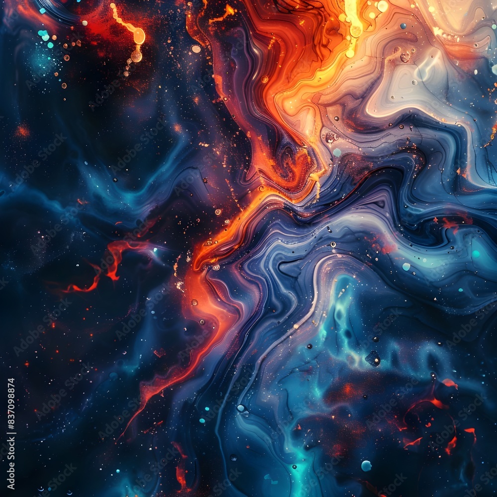 Fantasy shapes Wave pattern in vibrant colors on backdrop wallpaper hd ...