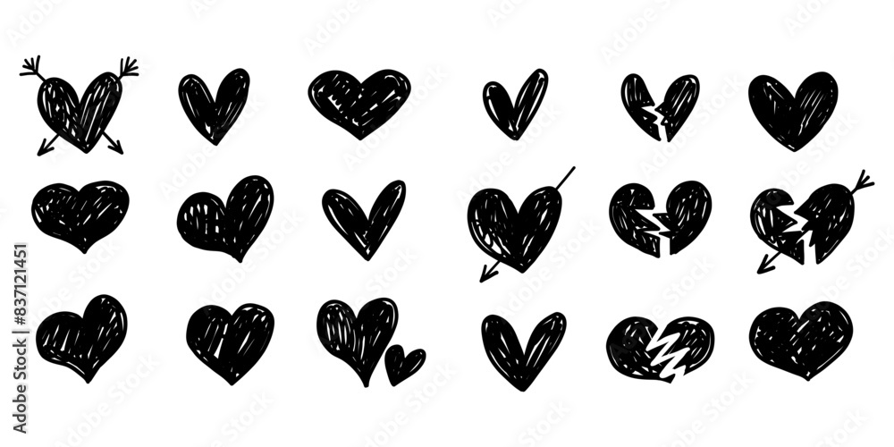 Vector Heart Broken