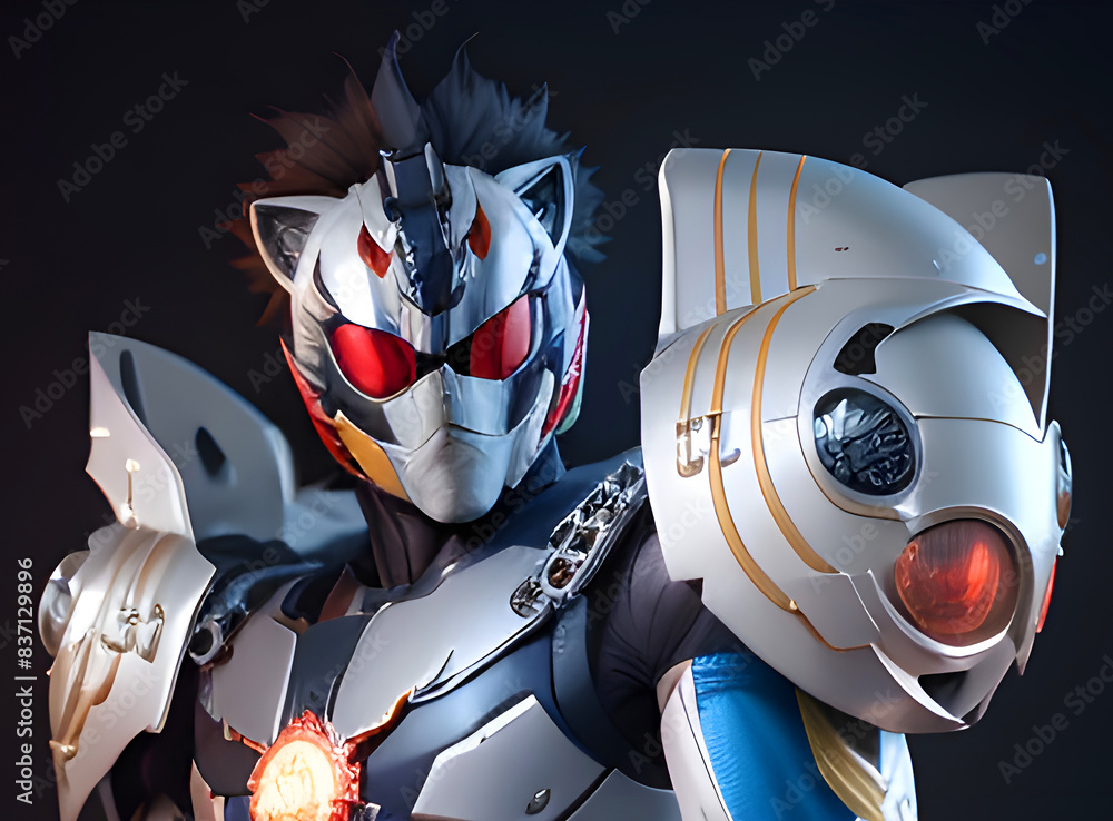 "Iron Knight Panzer" is an iron-fisted warrior who uses the White Tiger ...