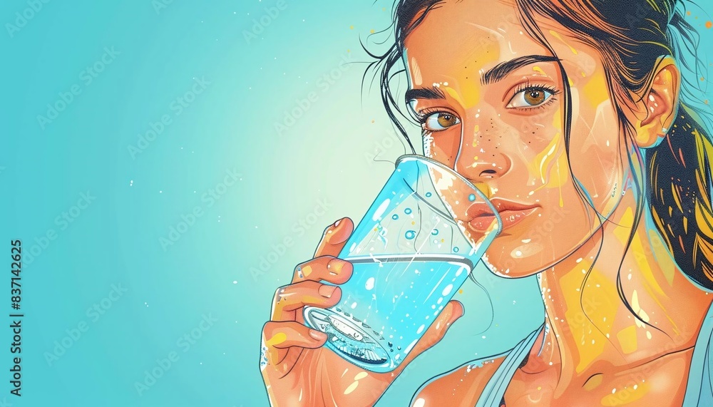 Create a guide to proper hydration before, during, and after workouts ...