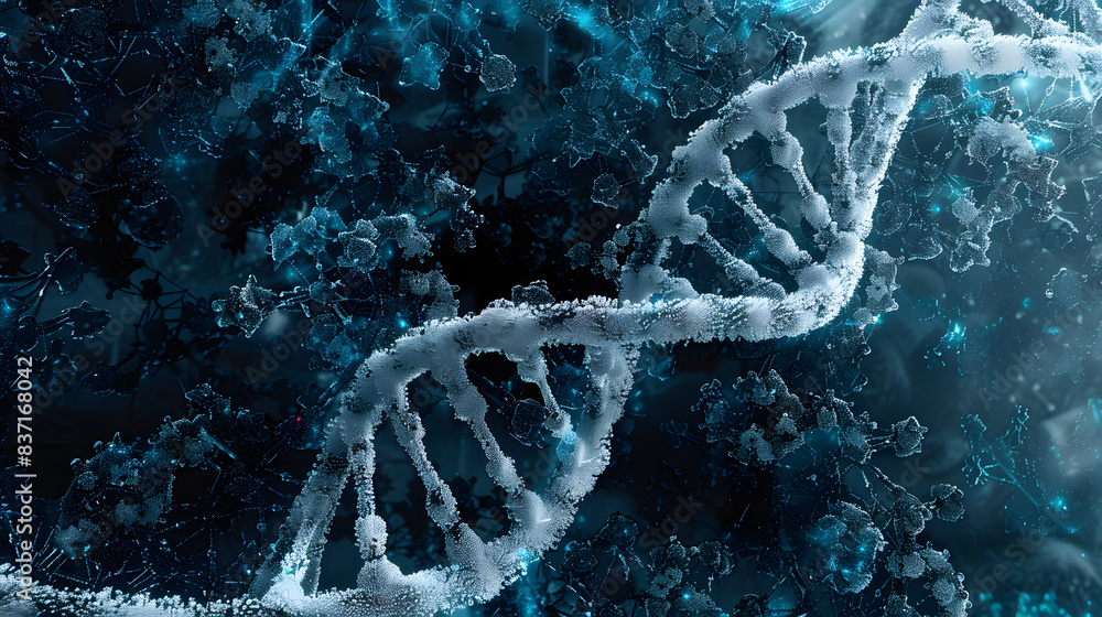Tracing Ancestral Roots Through DNA Analysis Stock Illustration | Adobe ...