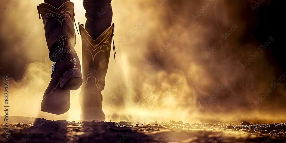 Symbols of the Wild West evoke nostalgia and adventure on a dusty ...