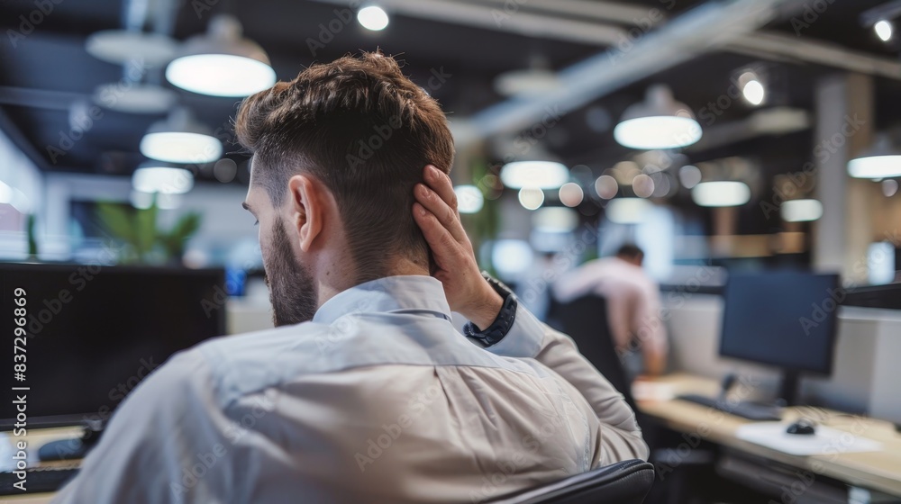 Workplace ergonomics and musculoskeletal strain, manifested by an ...