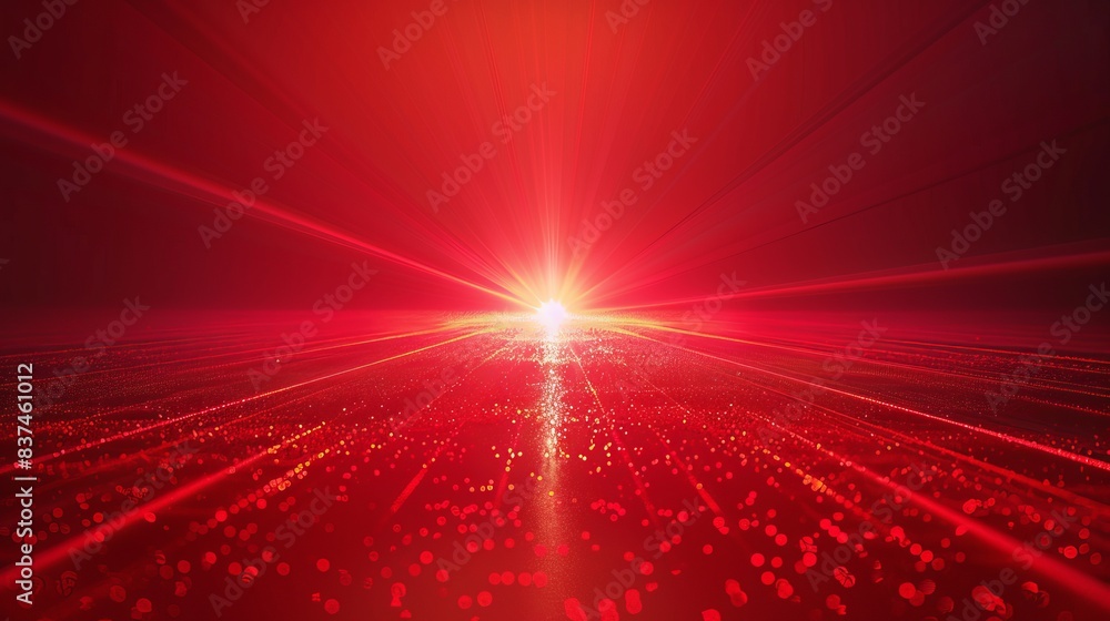 red background concept, glowing in the middle for ads. highlight for ...