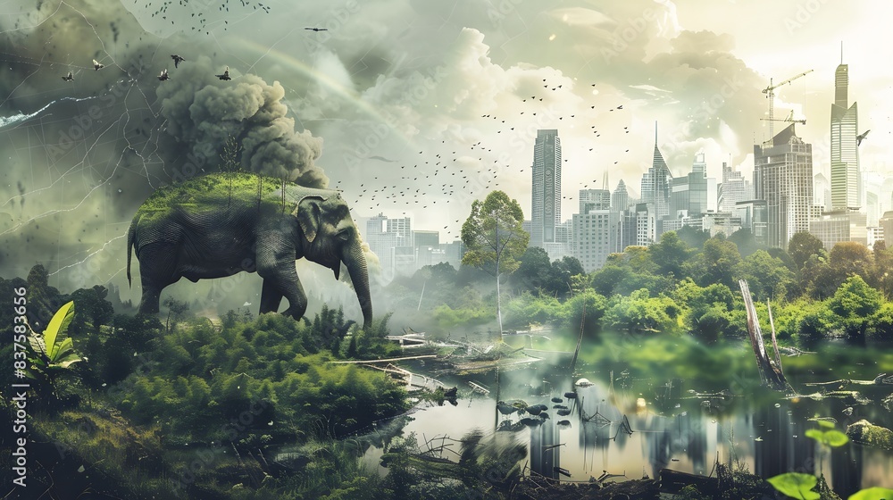 impact of global warming on biodiversity, with increasing species ...