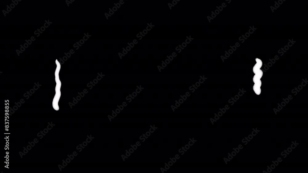 Abstract Animation Glyphs Motion Graphics Pack featuring hand drawn ...