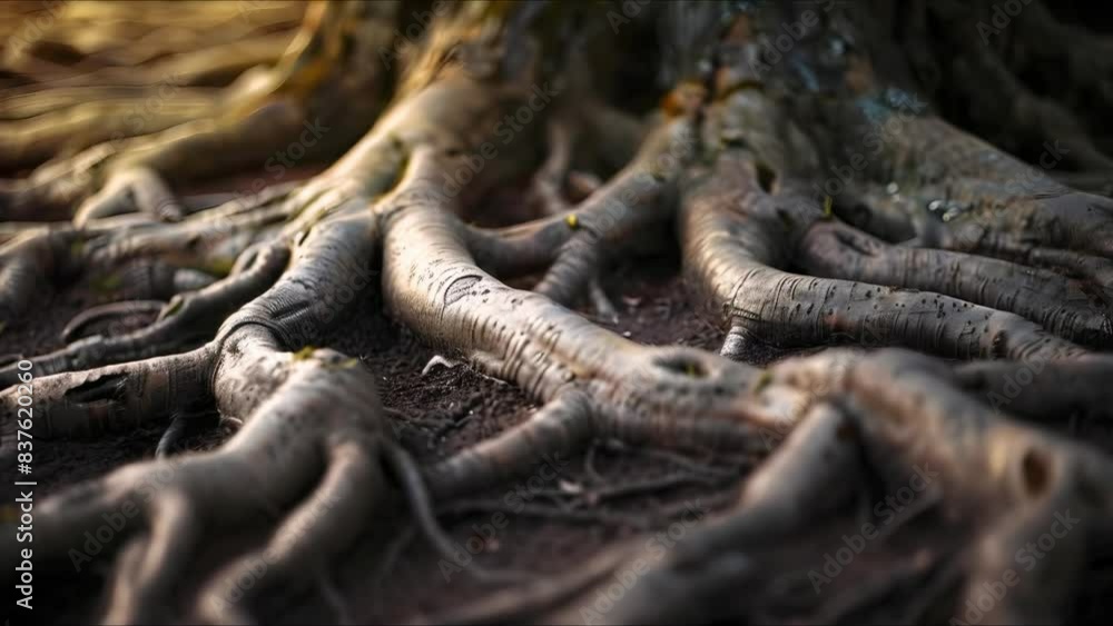 Efficient Water Absorption: The Intricate Underground Network of Tree ...