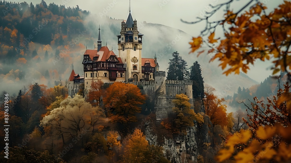 Bran Castle the Birthplace of the Iconic Dracula Legend in Transylvania ...