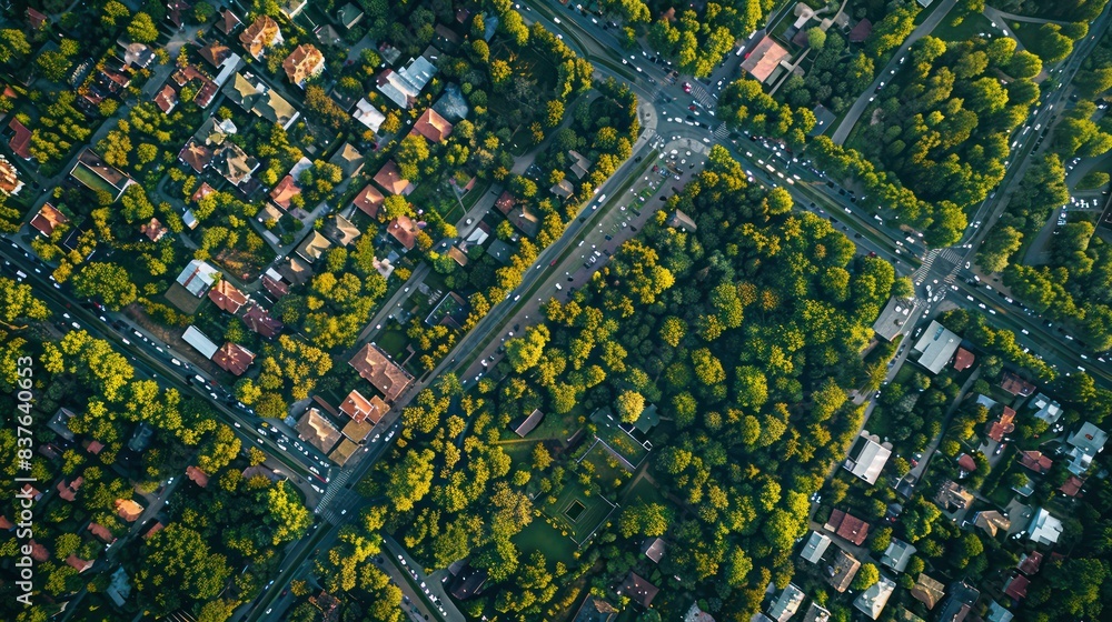 Urbanization and Fragmentation: Illustrate urban sprawl and habitat ...