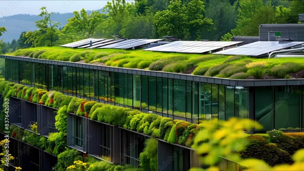 Energy Efficiency in Green Buildings through Solar Panels, Green Roofs ...