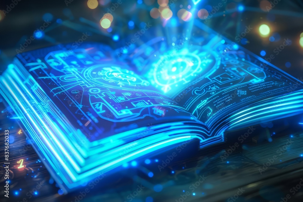 Explore the world of paperless book reading through the vivid imagery ...