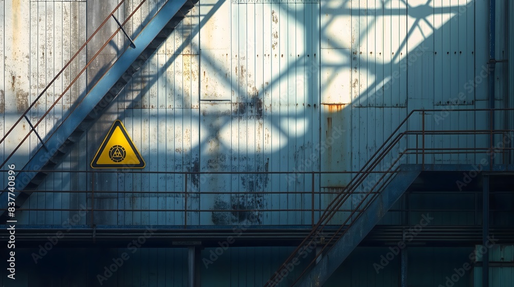 7. Picture the hazard symbols casting shadows of caution across the ...