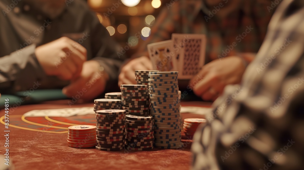 7. Picture the atmosphere of the poker table transformed by the ...