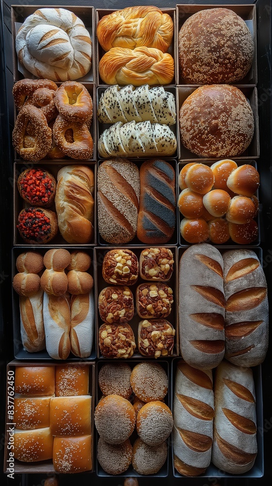 A global assortment of bread showcasing different styles and flavors ...