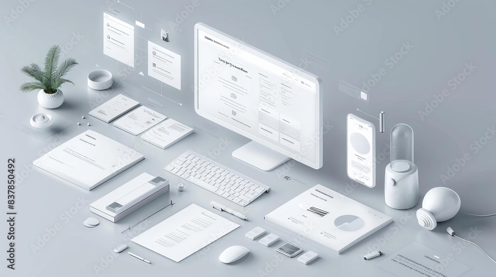 landing page website page design for a ux ui web designer, realistic ...