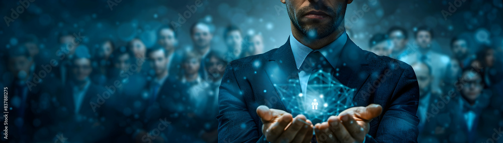 Business Project Management Concept: Project Manager Facing Resource ...