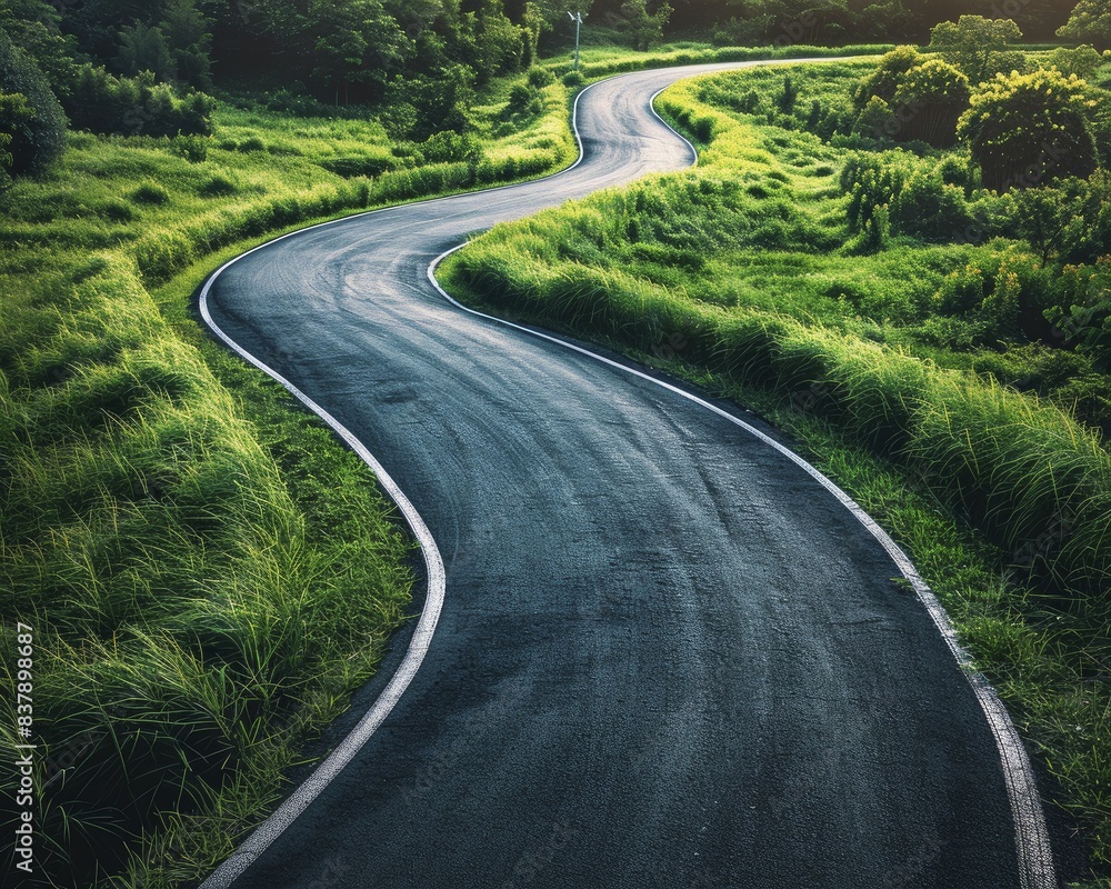 Running the race of life, where every turn in the track reflects the ...