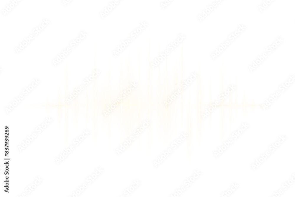 Music equalizer png border in white on transparent technology ...