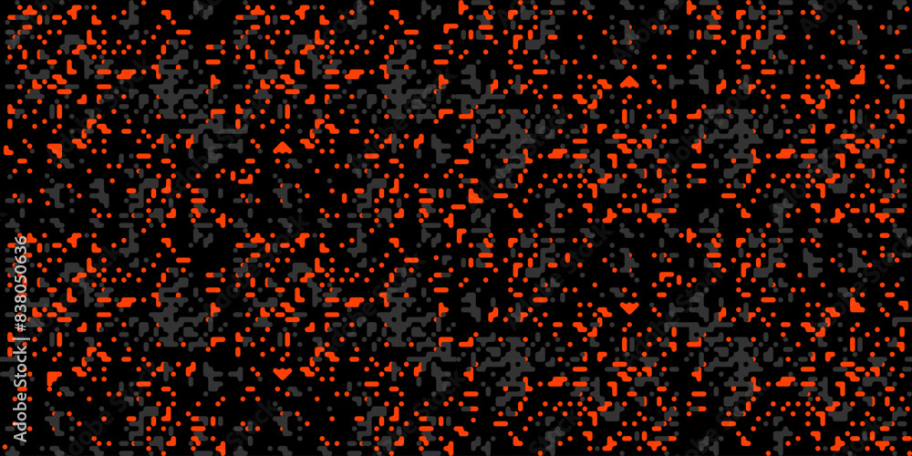 Trendy orange camouflage pattern for army. Proxy camouflage military ...