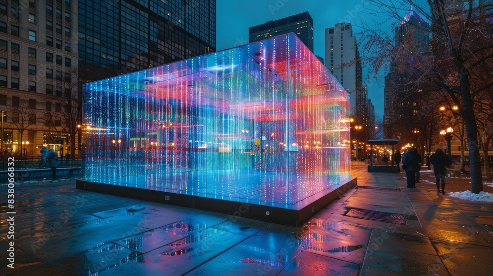 Interactive public art installations in a city: Public art pieces that ...