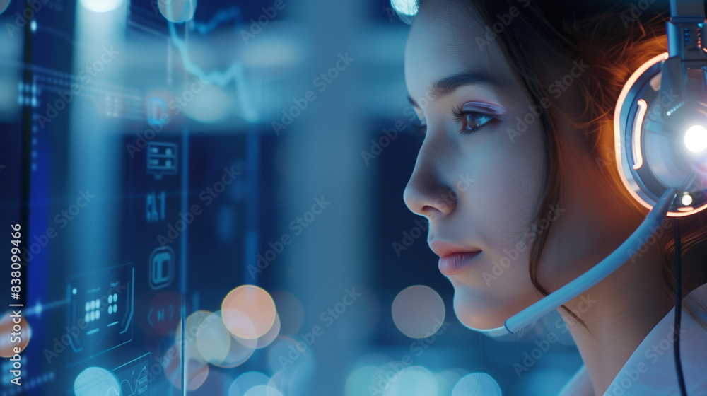 An AI-Driven Customer Service Bot Seamlessly Assisting a Client Through ...