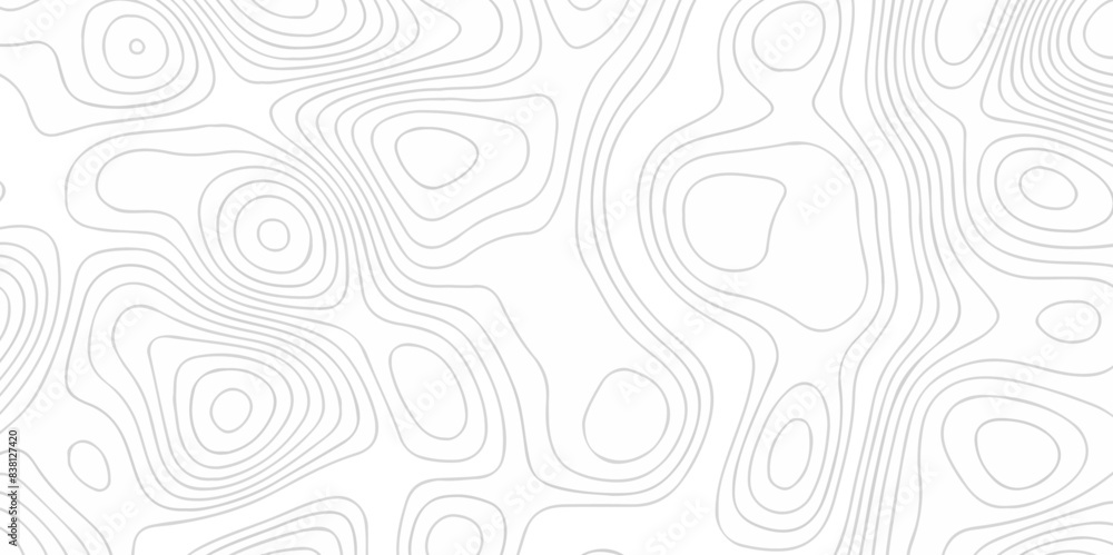 Abstract pattern with lines topographic map background. Topography and ...