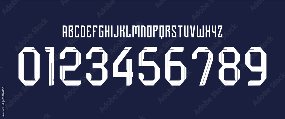 team vector font 2023 sports style font kit. Ecuador font. sports style ...