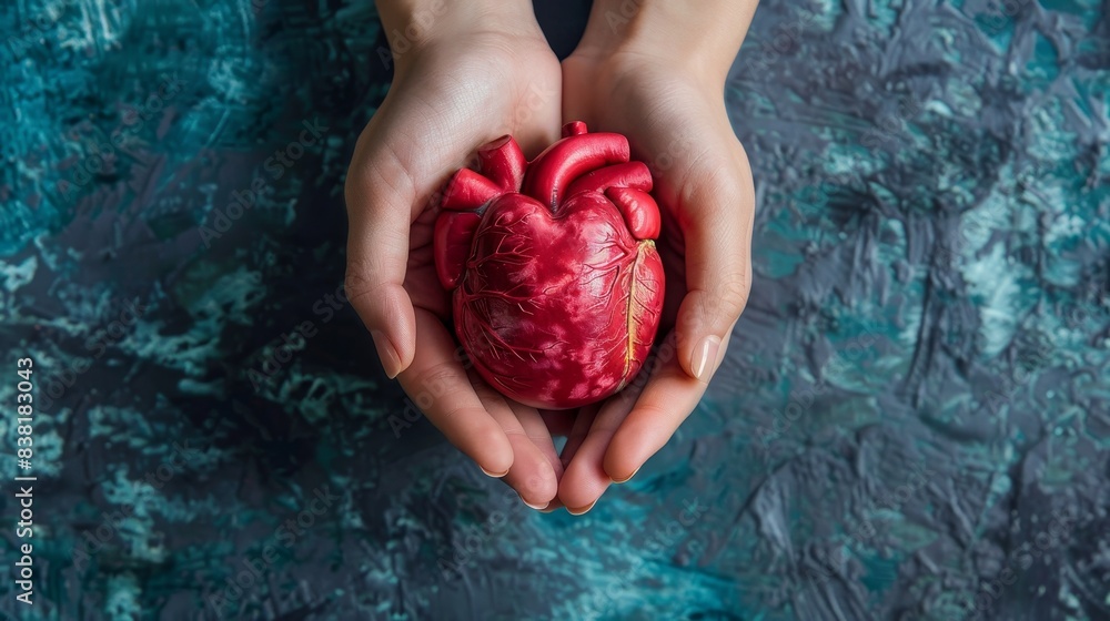 Heart attack, Myocarditis disease, inflammation of the muscle. Stock ...